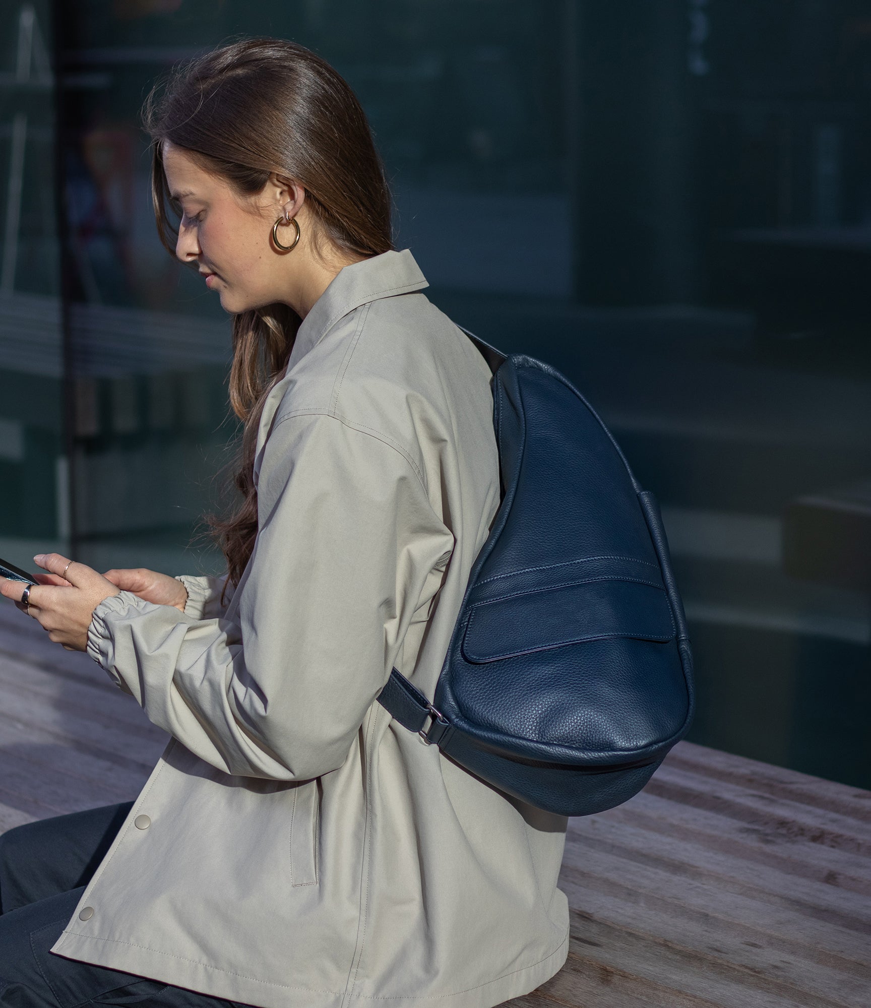 【ネコポス配送：1点迄】Healthy Back Bag ヘルシーバックバッグ MICROFIBRE 7100LG ラージバッグレット ...